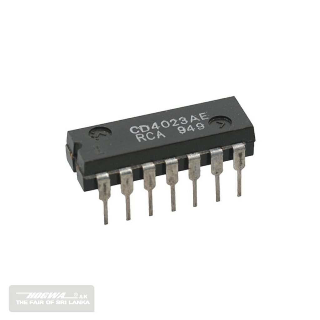 CD4023 - 4 CH-2 INPUT-NAND GATES IC - Chinahub.lk