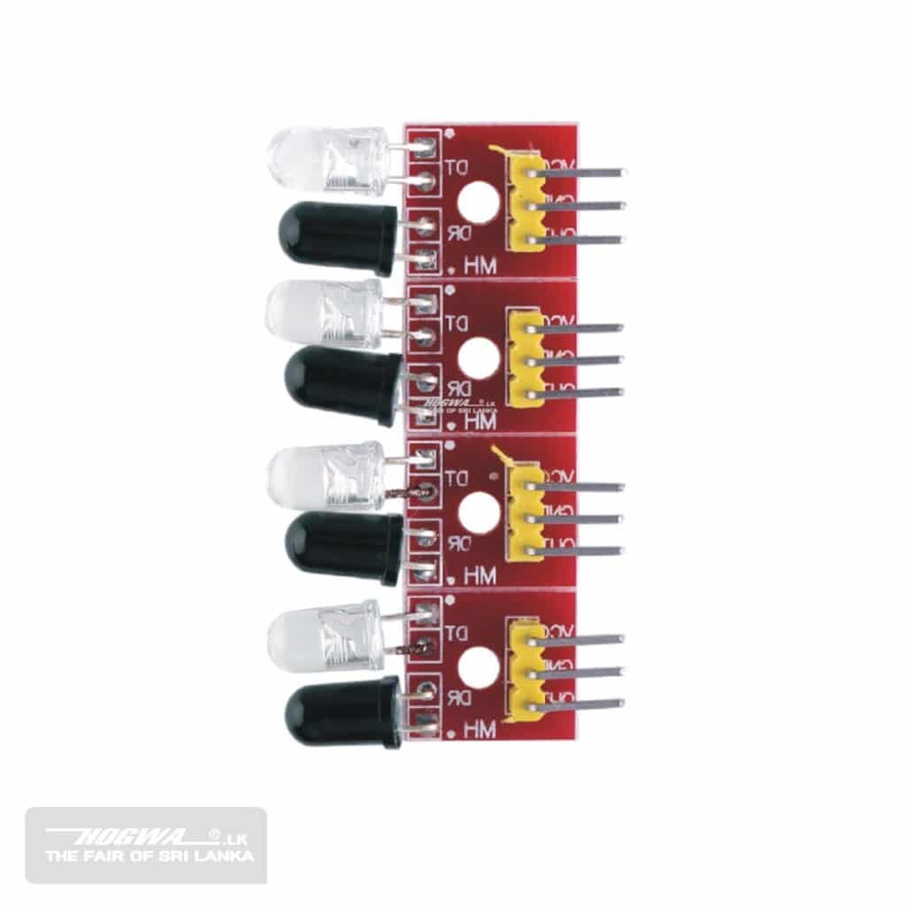 4-WAY INFRARED TRACKING OBSTACLE AVOIDANCE SENSOR - Chinahub.lk