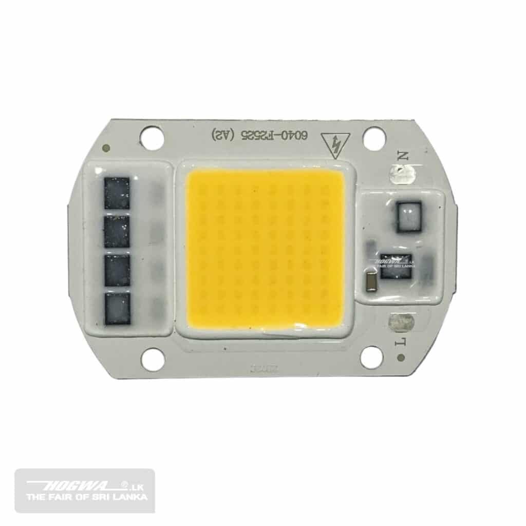 50W LED CHIP AC 230V-WARM WHITE - Chinahub.lk