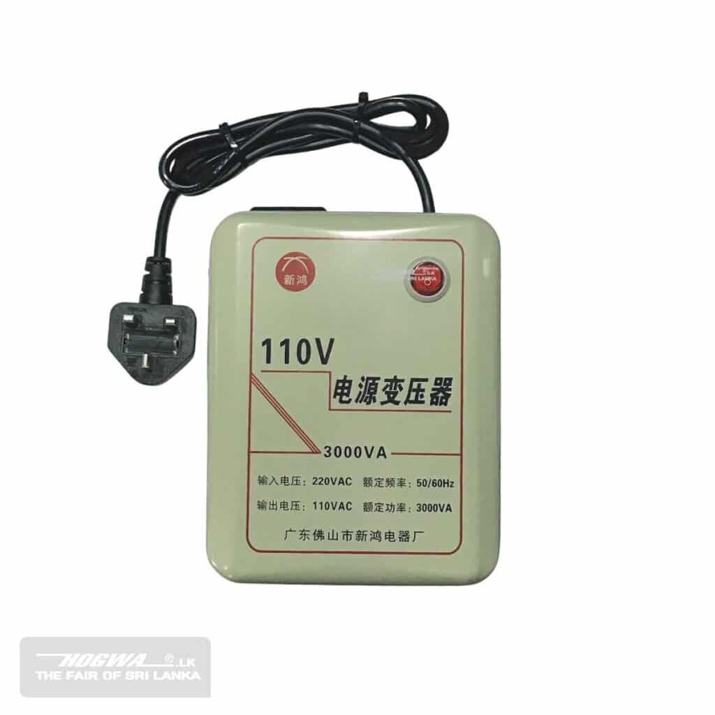 220V TO 110V STEPDOWN TRANSFORMER-3000W - Chinahub.lk