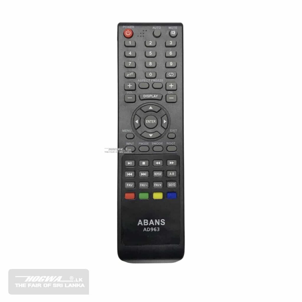 ABANS LED TV REMOTE - Chinahub.lk