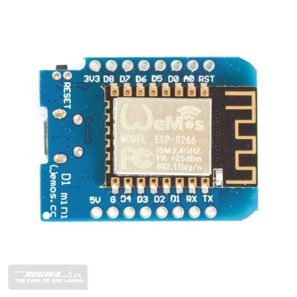 WEMOS D1 MINI ARDUINO WI-FI BOARD ESP-8266 - Chinahub.lk