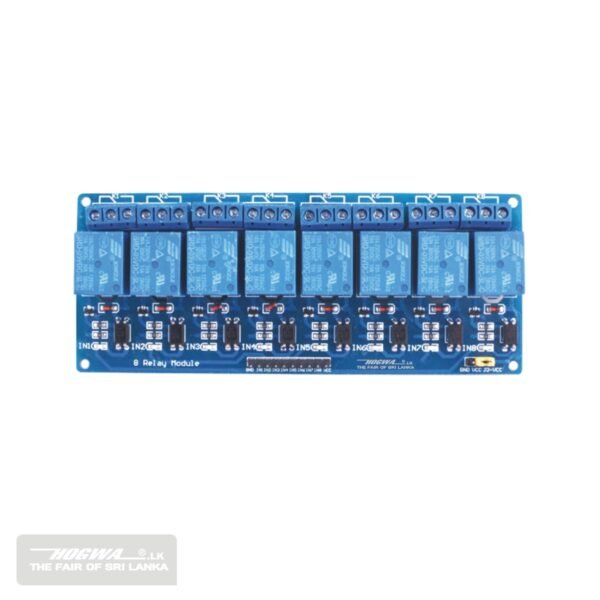 8 Channel Relay Module-5v - Chinahub.lk