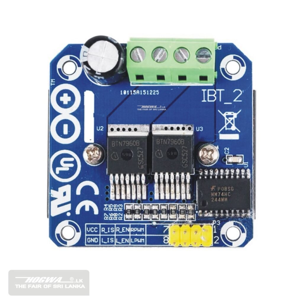 Bts7960b H-bridge 43a Motor Driver - Chinahub.lk