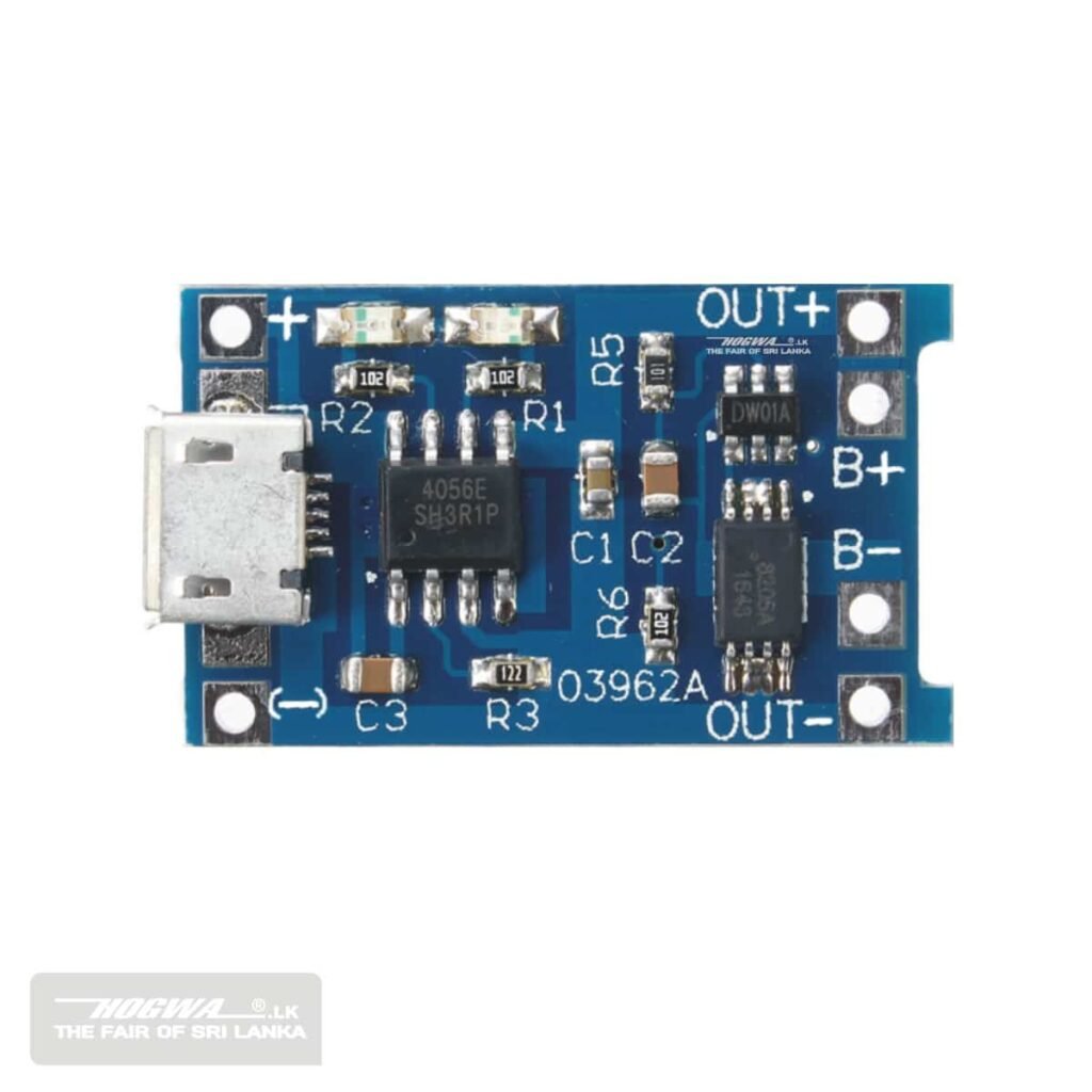 TP4056 Charger Protection Board - Chinahub.lk
