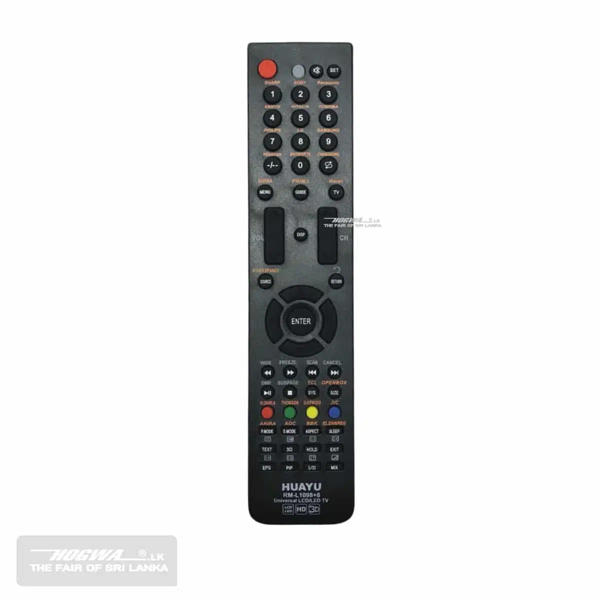 Common Universal Led Tv Remote - Chinahub.lk