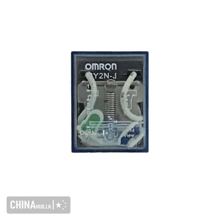 24V-DC 8 Pin Relay Omron - Chinahub.lk