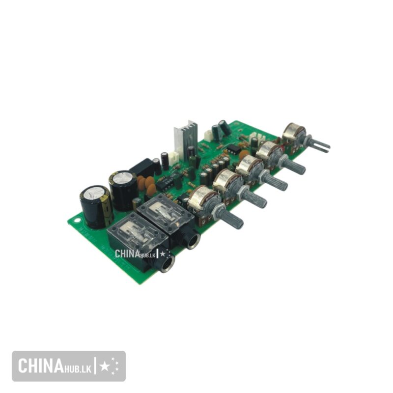 Active Tone Control with Mic Echo | Amplifiers & Audio Circuits